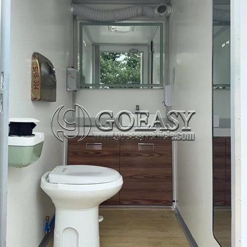 3 Station Portable Restroom Trailer | Mobile Bathroom & Camping Toilet ...