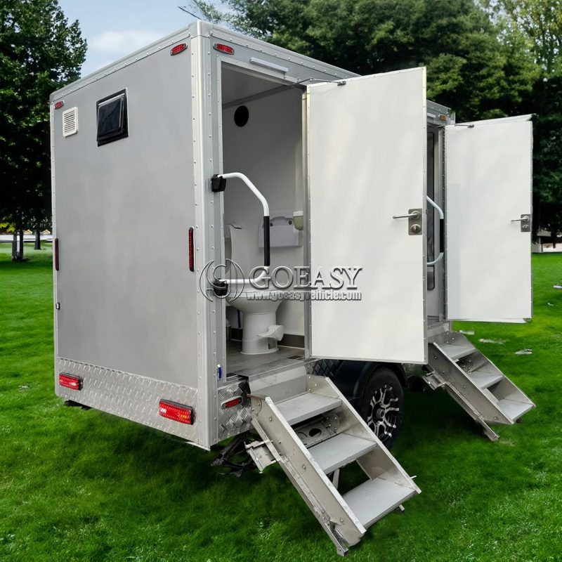 Portable Restrooms Luxury Portable Bathroom Trailer - 2 Station ...