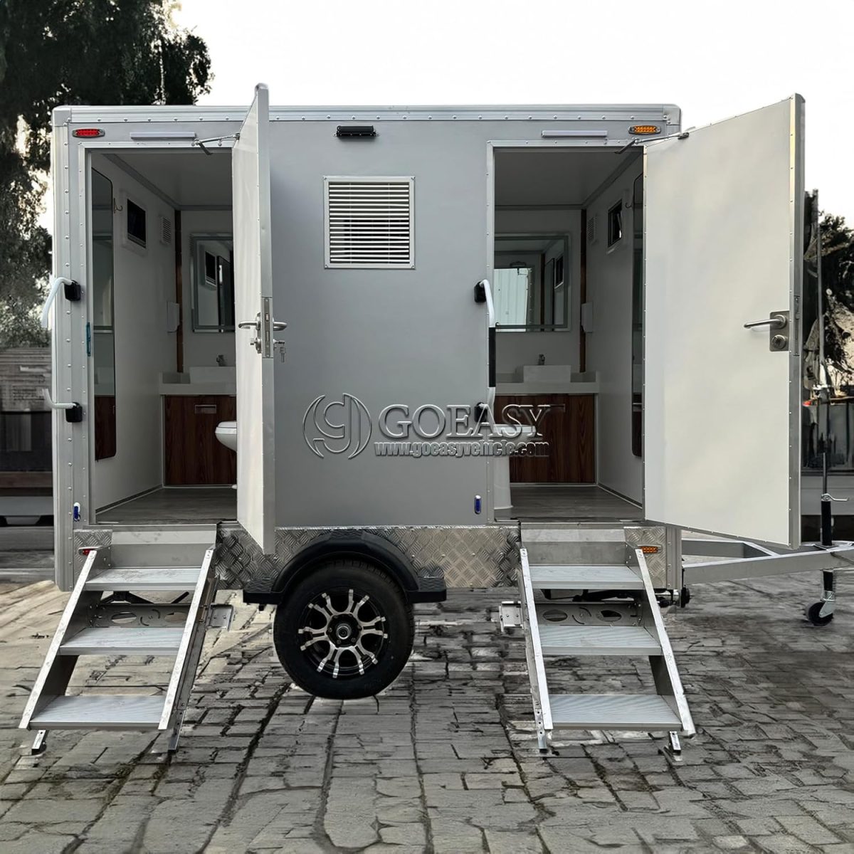 Toilet Trailer | Portable Restroom Trailer | Portable Toilet Trailer ...